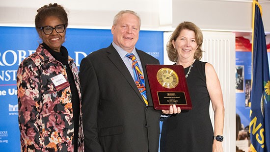 Dirk Huggett Honored with MHEC Outstanding Service Award - MHEC